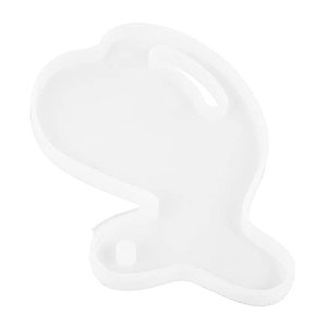 VILLCASE Silicone Mold Cup Mat Resin Jewelry Epoxy Molds Silicone Coaster Resin Candy Molds Animal Silicone Molds Round Tray Cup Holder Mold Cup Mat Mold Manual Mold White Dolphin Ocean
