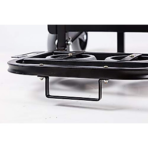 BLTPress Stair Climbing Cart Portable Climbing Cart 330 LBS Three-wheel Chassis Portable Stair Climber Hand Truck Heavy Duty with 6 Wheels