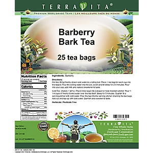 Barberry Bark Tea (25 tea bags, ZIN: 511136) - 2 Pack