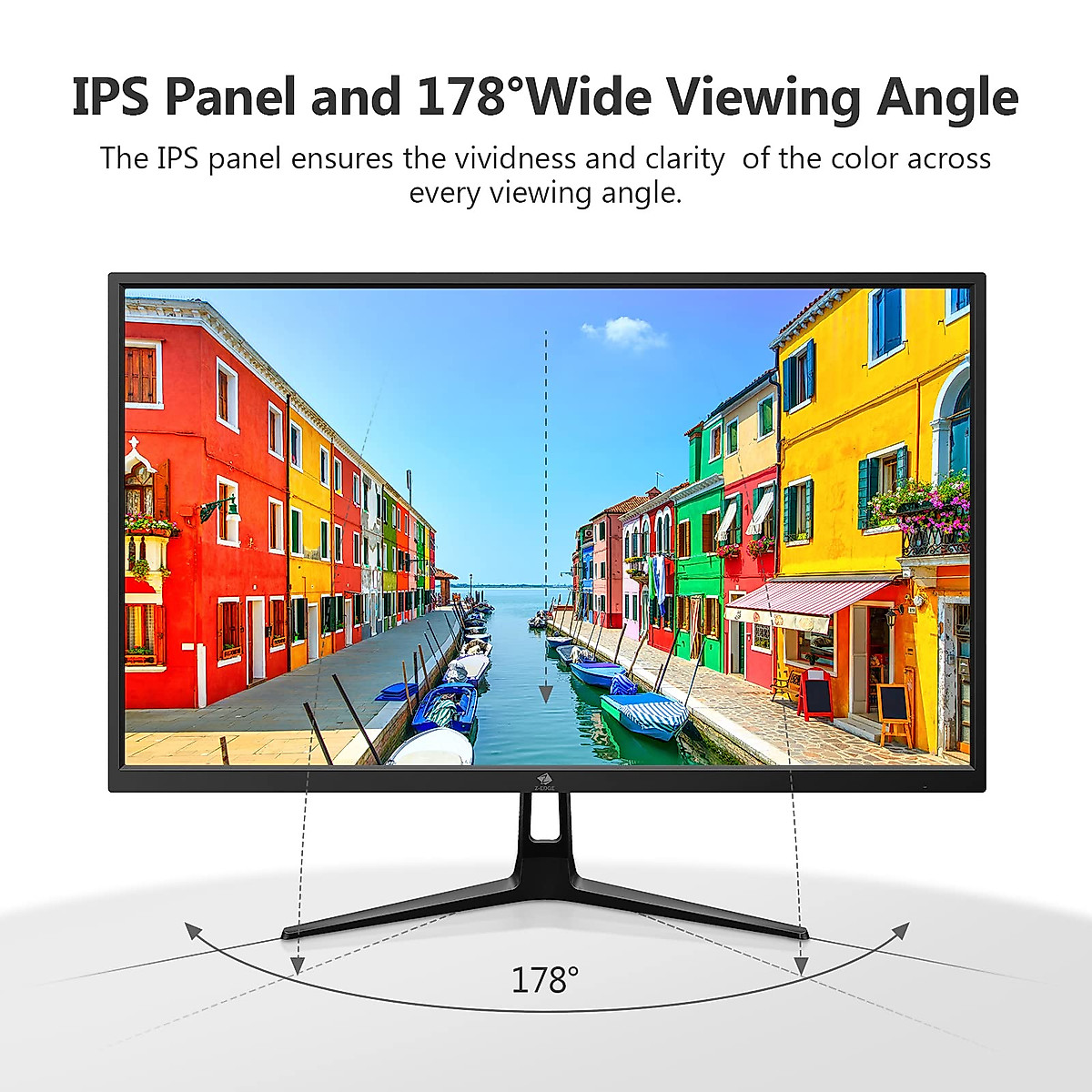 Z-Edge 27-inch Gaming Monitor Ultra HD 4K, 60Hz Refresh Rate, 3840x2160 IPS LED Monitor, 300 cd/m², HDMIx2+DPx1, U27P4K FreeSync Technology