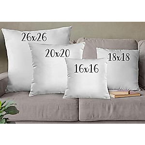 Personalized Pillow w Photos Collage - Customized Pillowcase with 3 Pictures and Text - Custom Birthday Wedding Gift for Couple Family Friend - 18x18