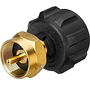 CALPOSE Propane Refill Adapter, Fill 1 Pound Bottles from 20lb Tank, Fits QCC1 / Type1 Propane Tank and 1 lb Throwaway Disposable Cylinder Propane Bottle Connector