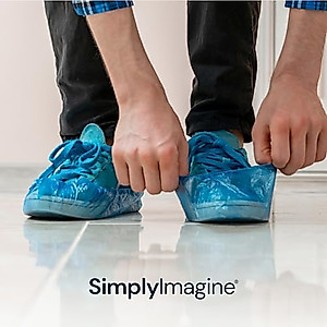 SimplyImagine Wall-Mounted Glove Dispenser for Emesis Bags, Hairnet, Face Mask, Laundry Pods, Safety Glasses, Earplugs- Acrylic Medical Shoe Covers, Safety Goggles, Toys, Hair Accessories, Beard Nets