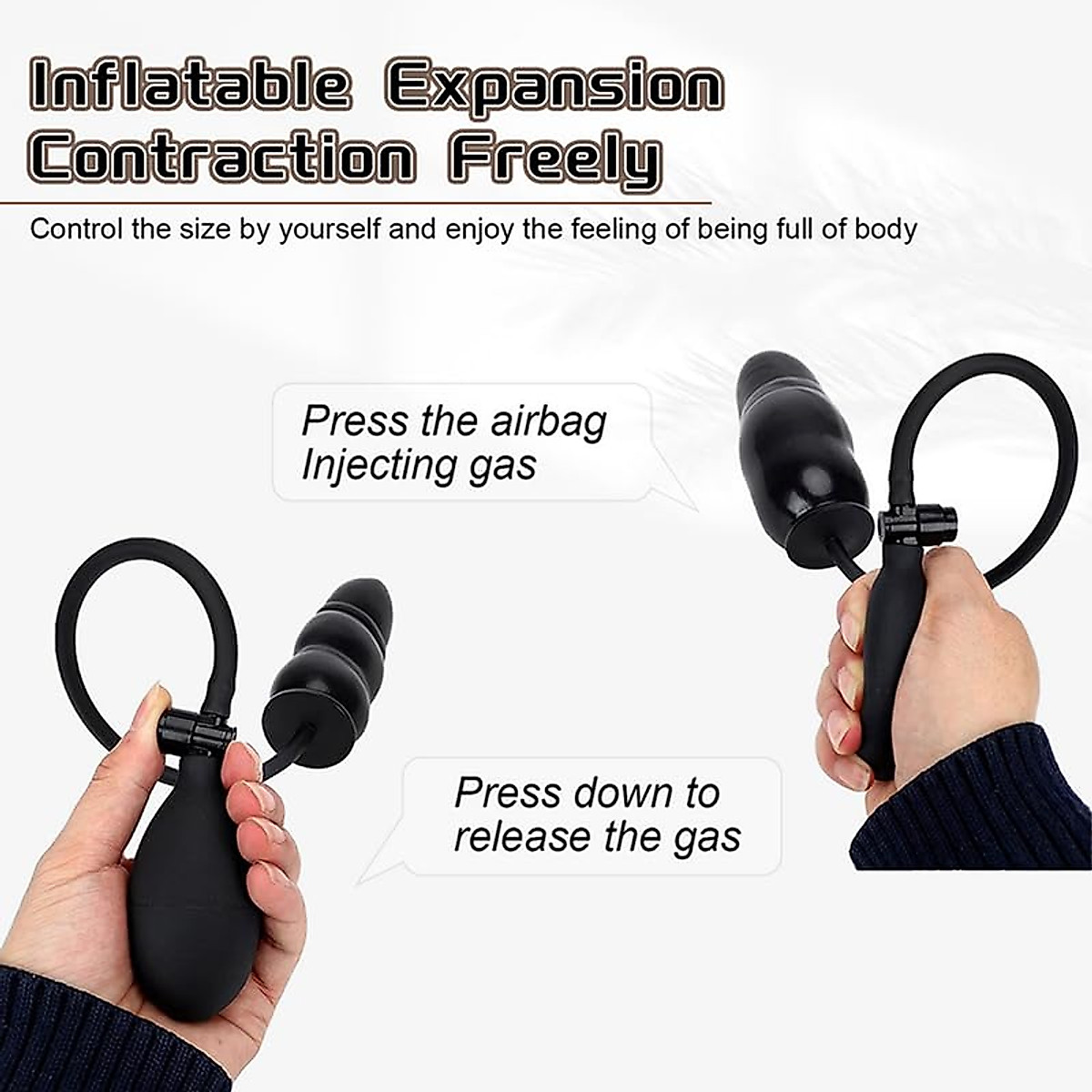 Unisex Silicone Suction Cup Realistic Classic Plug Double Headed Can Manually Increase The Pressure - XjmFj26-24