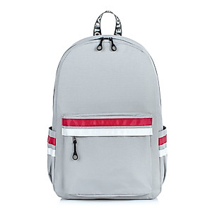 Leaper Laptop Backpack Girls Travel Bag School Backpack Daypack 15.6-Inch Red