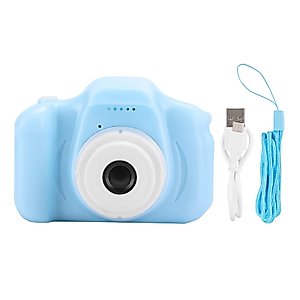 Camera, Kid Camera Digital Camera DIY Photos Mini Camera for Children Toy(Blue)