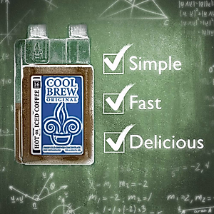 CoolBrew Decaf 6 Pack - 16 DRINKS PER BOTTLE - Fresh Cold Brew Liquid Concentrate - For Iced or Hot Coffee, Unsweetened, No Preservatives