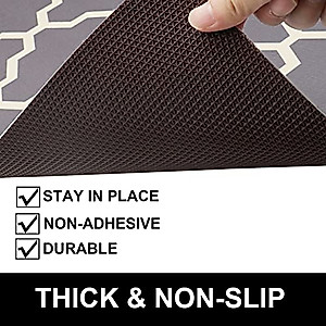 AiBOB Under The Sink Mat, 24 X 36 in, Durable Premium Mats Protect Kitchen and Bathroom Cabinets, Waterproof Absorbent Shelf Liner, Grey