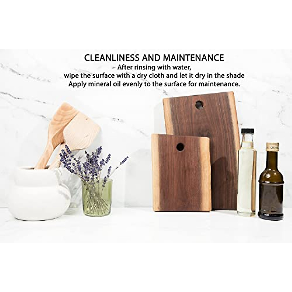 Small Live Edge Black Walnut Cutting Board, American Amish Handmade, Each Cutting Board is Unique, Large Cutting Board 5" x 10"…