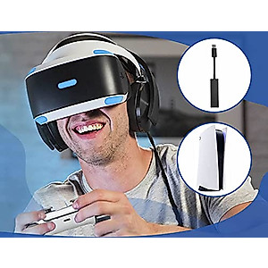 BEYEE PS4 Camera Adapter for PSVR on PS5，PS5 VR Connector Adapter