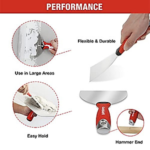 Goldblatt Premium Drywall Hand Tool Kit - 13” Aluminum Hawk & 6” Stainless Steel Joint Knife