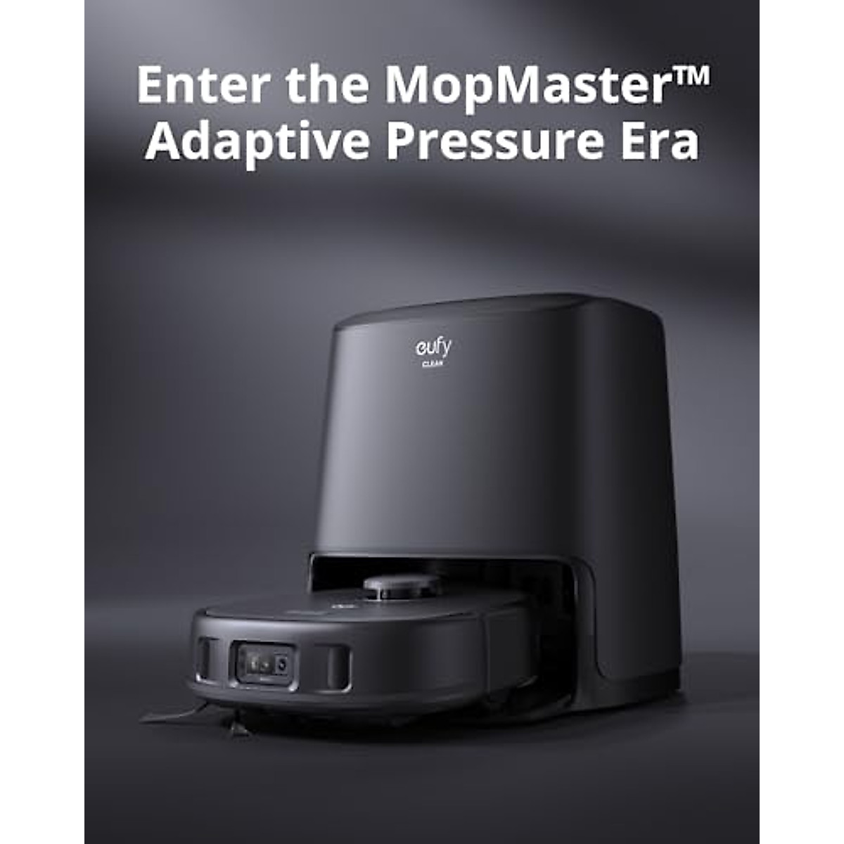 eufy Clean X9 Pro CleanerBot with MopMaster Adaptive Pressure Cleaning, 2 Rotating Mops, Carpet Detection with 12 mm Auto-Lifting Mops, Auto-Clean Station, 5,500 Pa Suction, and AI Obstacle Avoidance