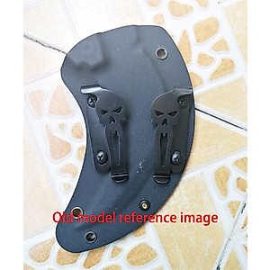 Metal Spring Belt Black Clip for Kydex Sheath Holster Knife Sheath Clips with Screws