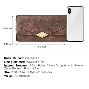 CLUCI Women Backpack Bundle with Women Wallet