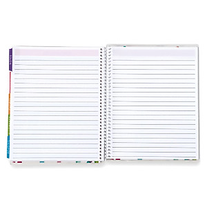 Erin Condren 7" x 9" Coiled Prompted Notebook - Kids Ultimate Checklist. 160 Perforated Pages of 80Lb Mohawk Paper. Age-Appropriate Trackers and Checklists with 6 Tabs