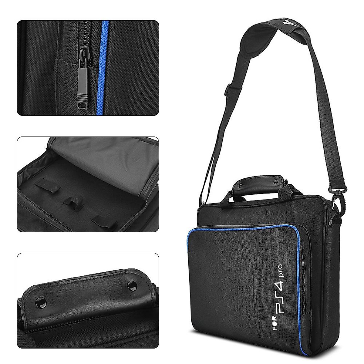 Carrying Bag For Ps4 Pro, Game Shoulder Bag Storage Case Shoulder Bag For Ps4 Pro