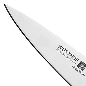 Wusthof Classic Paring Knife, One Size, Black, Stainless Steel