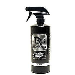 Blackfire Pro Detailers Choice BF-420 Leather Complete Cleaner & Conditioner, 32 oz.