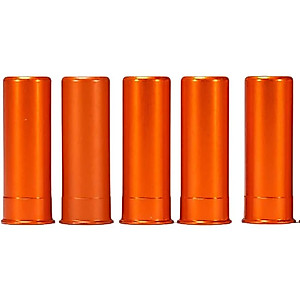 A-ZOOM 12 Gauge SNAP-Cap Orange Training Rounds (5PK) 9MM Luger SNAP Cap Orange Dummy Rounds (10PK, 15416)