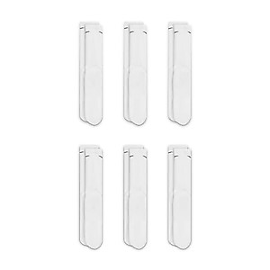 Nike Men's Everyday Plus Cushion Crew Socks (Medium, White/Black)