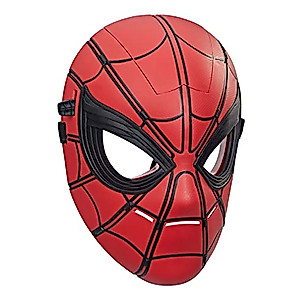Spider-Man Marvel Glow FX Mask Electronic Wearable Toy with Light-Up Moving Eyes for Role Play, for Kids Ages 5 and Up