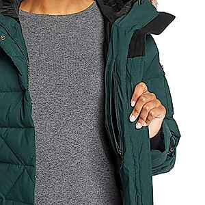 Eddie Bauer Women's Sun Valley Frost Down Parka, Black, Large