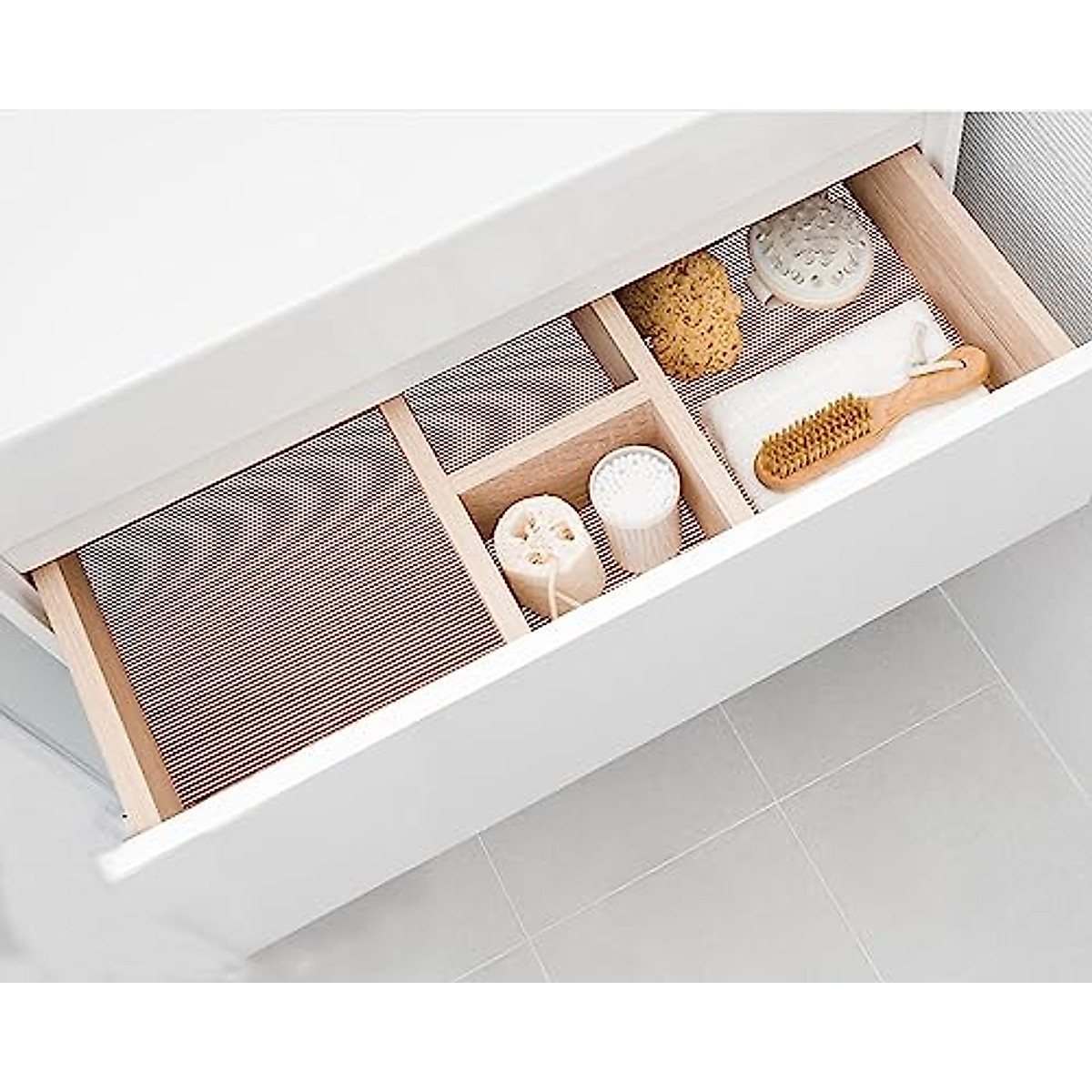 Shelf Liners for Kitchen Cabinets Non Slip 11 Inch Wide X 20 Ft Non Adhesive Drawer Liner Waterproof Clear Cabinet Liner Oil Proof Shelves Liner for Refrigerator Cupboard Pantry Closet Bathroom