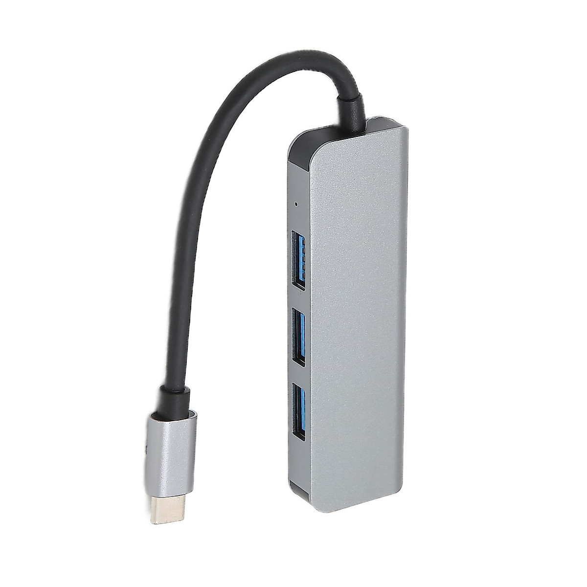 Multi-Port USB Type-C Hub,Mini 4 in 1 Multi Splitter Docking Station for Laptops,3 USB2.0 Ports,1 USB3.0 Port,5Gbps,Connect Mouse/Keyboard/Camera/Card Reader/Disk