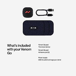Hyperice Venom Go - Advanced Heat + Vibration Wearable (Venom Go) - FSA and HSA Eligible