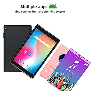 Android Tablet 8 inch, Android 11.0 Tableta 32GB Storage 512GB SD Expansion Tablets PC, Quad-core Processor 1280x800 IPS HD Touchscreen Dual Camera Tablets, Support WiFi, Bluetooth, 4300 mAh Battery.