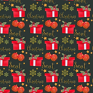 Konsait 12 Sheets Folded Large Sheets of Christmas Wrapping Paper Traditional Gift Wrap, 74 x 50cm, Xmas Festive Designs Bulk, Santa, Snowman,Snowflake,Tree,Reindeer Birthday Holiday Gifts Decor