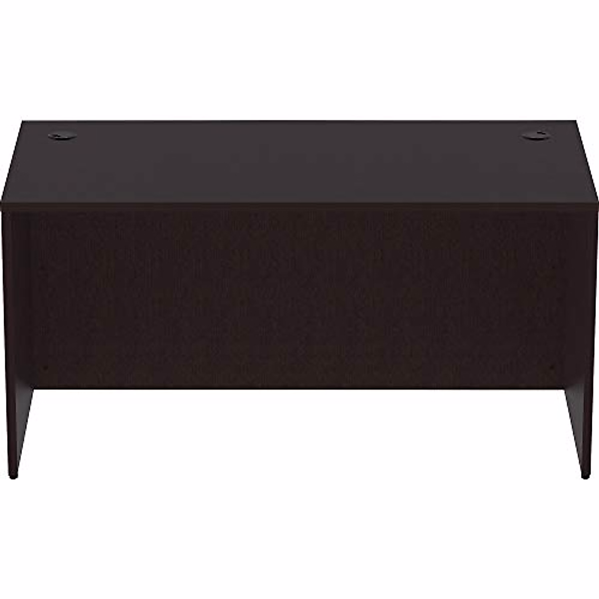 Lorell Essentials Desk Shell, 60" x 30" x 29.5", Espresso