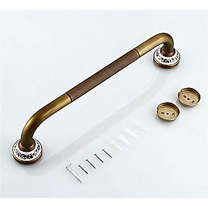 CRODY Bath Wall Attachment Handrails Grab Bar Rails Bathroom Shower Bathroom Grab Bar,Wall Mounted Straight Towel Rack,Shower Room Safety Handrail