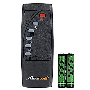 Ameriwood Home Fireplace TV Stand for TVs up to 70", White