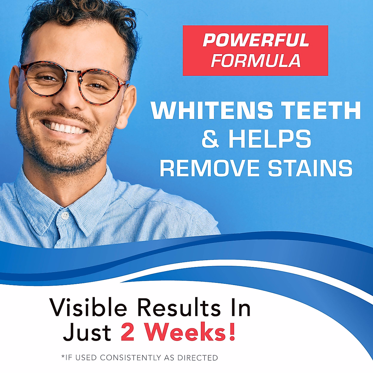 Plus White Xtra Whitening Toothpaste - Removes Tough Stains from Coffee, Smoking, Wine & More - Anti-Cavity, Plaque & Tartar Control (Cool Mint Gel, 3.5 oz)