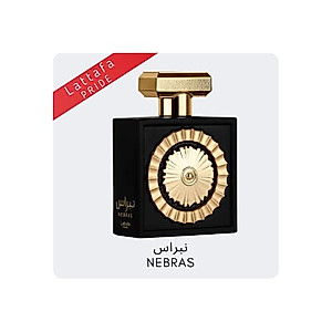 Lattafa Perfumes Nebras Tester EDP - Eau De Parfum Unisex 20ml | Marine,Pink Pepper,Red Berries,Mandarin,Vanilla,Cacao,Rose,Tonka Bean,Amber,Musk,Sugar,Vetiver,Patchouli,Sandalwood,Amber