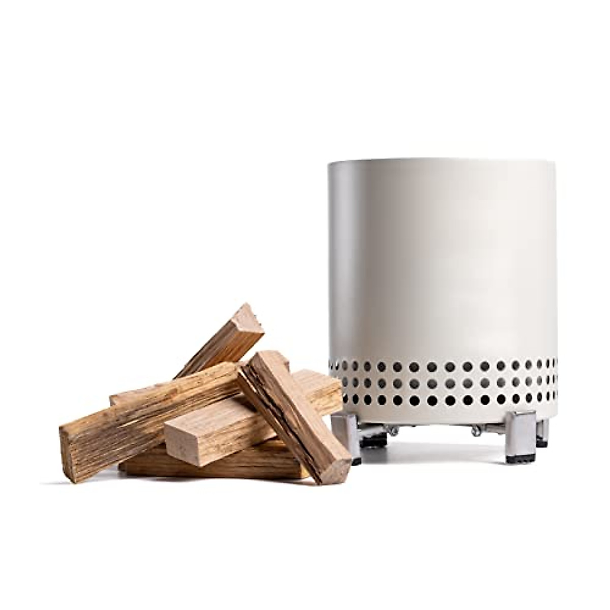 Superior Trading Co. Oak Mini Fire Stick w/Fire Starter Pods for BBQ Grill, Pizza Oven, Wood Stove — USDA Certified Kiln Dried Wood 4-5" Pieces in Galvanized Bucket, BBQ Accessories, 6-7 Lbs