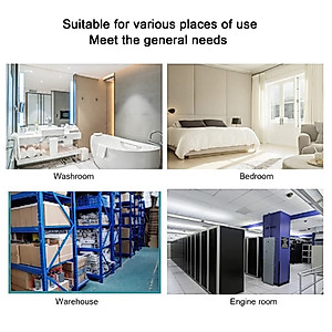 Water Leak Detector for Zigbee, Intelligent Wireless Water Alarm, Water Sensor Overflow Flood Leakage Alerts for Tuya, Linkage Alarm for Kitchen Living Room