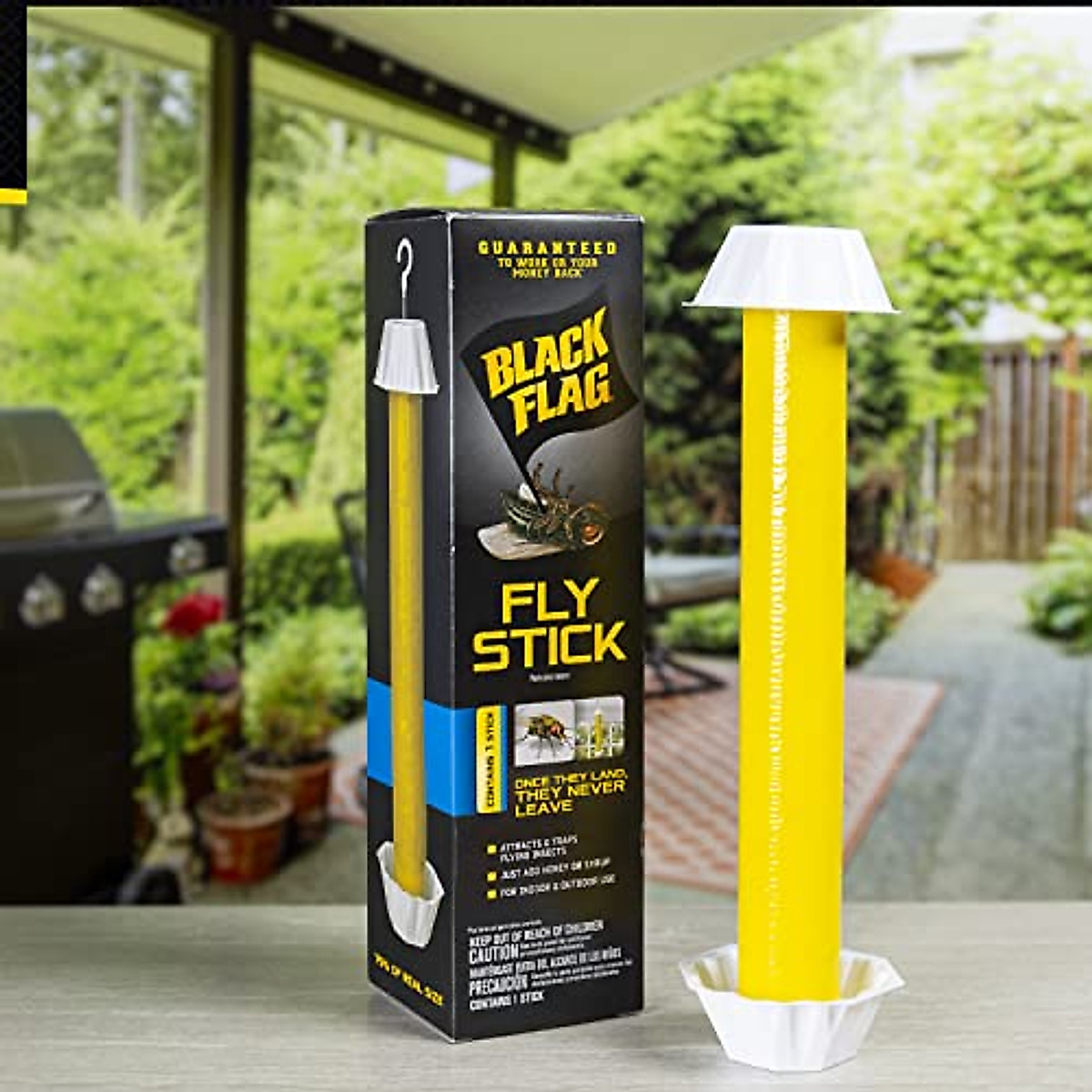 Black Flag Fly Stick Insect Trap, 1 ct