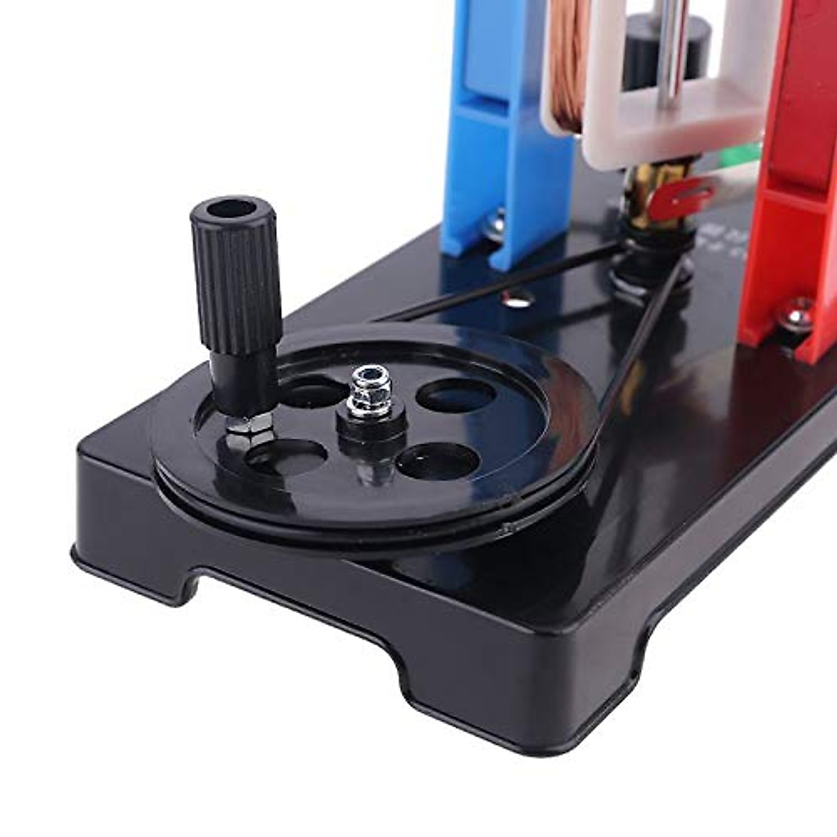 AMZOPDGS Wind Turbine Model, DIY Hand Electricity Generator Model Generator Electromagnetic Induction Experiment Education Toys