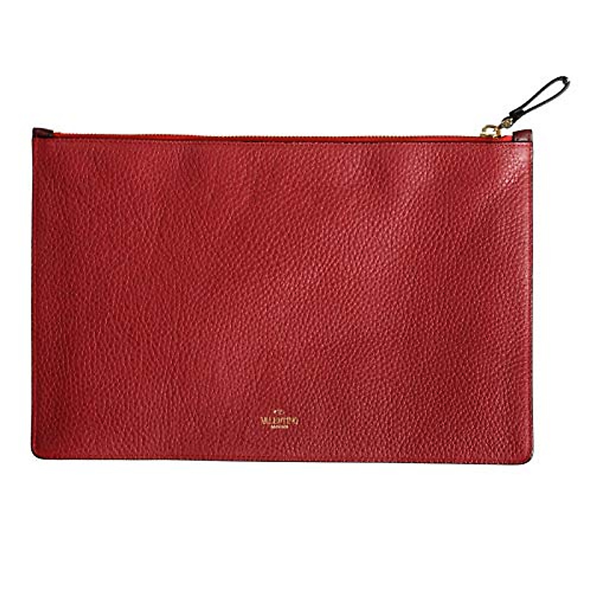 Valentino 100% Leather Multi-Color Women's Rockstud Clutch Bag