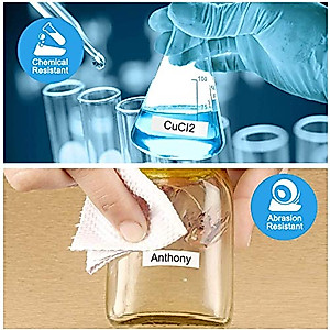 Unistar TZ Tape 12mm 0.47 Laminated White Replacement for Brother Label Maker Tape TZe-231 TZe231, Compatible for Brother Ptouch PT-D210 PT-D400 PT-D600 PT-1280, 26.2 Feet, 5 Pack