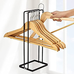 Hanger Organizer,Hanger Stacker for Closet Laundry Room,Holds up 110 Wire Clothes Hangers,Hanger Storage Rack Holder for Adult or Child Clothes Hangers