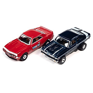 Auto World Showroom Shootout * Battle of The Dealerships 14' Slot Race Set