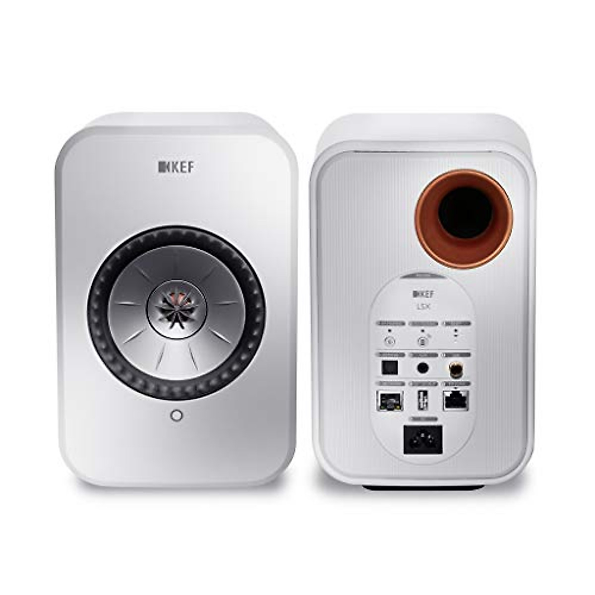 KEF LSX Wireless Music System (White, Pair)