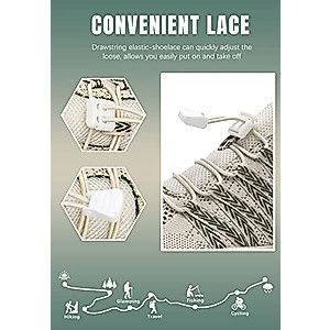 Water Shoes Mens Womens Beach Swim Shoes Barefoot Athletic Quick-Dry Aqua Socks for Surfing Diving Kayaking Exercise (Ribbon/Green, 41)