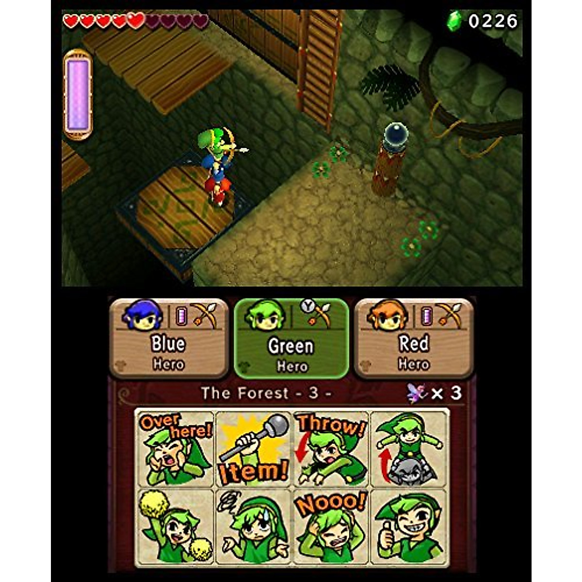 The Legend of Zelda: TriForce Heroes - 3DS (Renewed)