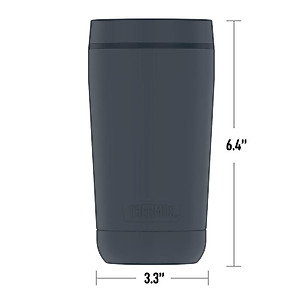 THERMOS Betty Boop Yellow Flowers GUARDIAN COLLECTION Stainless Steel Travel Tumbler, Vacuum insulated & Double Wall, 12 oz.