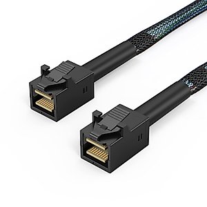 CableCreation Internal Mini SAS HD Cable, Mini SAS SFF-8643 to SFF-8643 Cable, 3.3FT