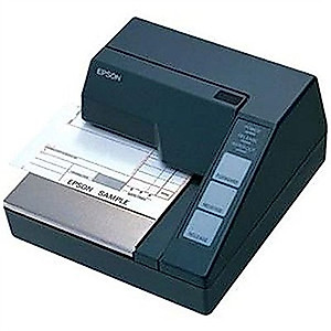 Epson C31C163292 TM-U295 Slip Printer Serial Interface Impact Slip Printer - Requires PS-180 - Color Dark Grey